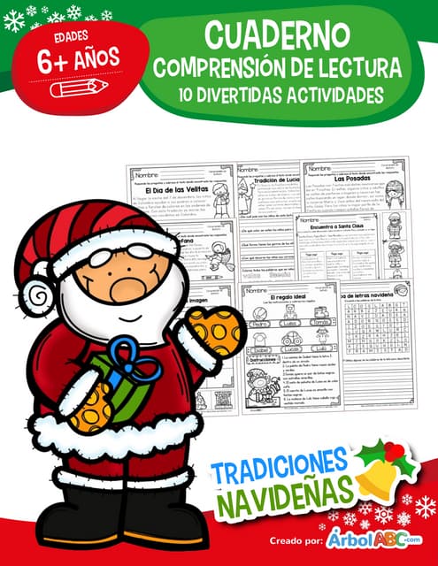 Hojas De Trabajo De Comprensión Lectora Sobre La Navidad En Todo El Mundo