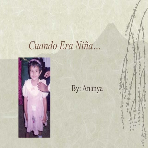 Cuando Era Nina.. | PPT