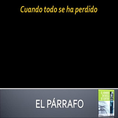 Cuando todo se ha perdido | PPT