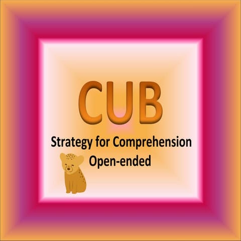 CUB | PPT