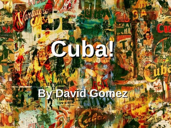 Presentation on cuba | PPT