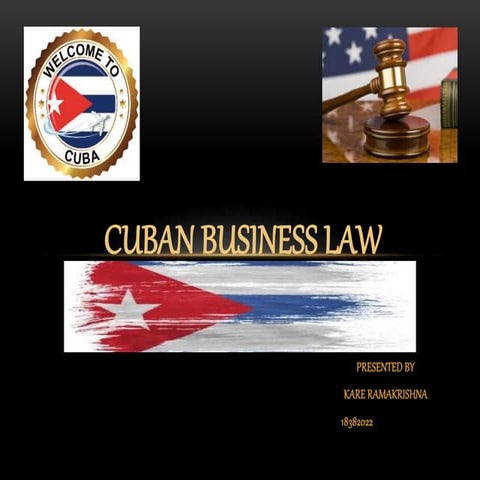 Cuba business law | PPT