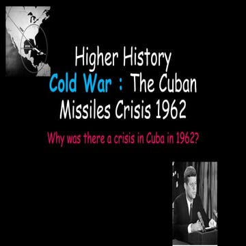 The cold war heats up | PPT