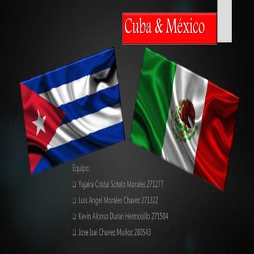Cuba & México | PPTX