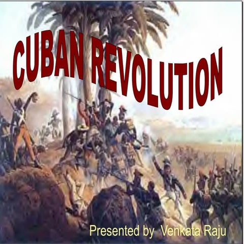 Cuban Revolution | ODP | War and Conflicts