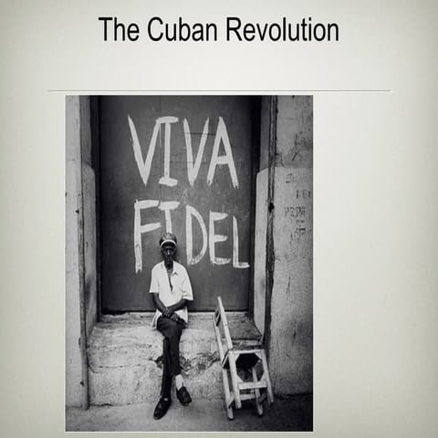 Cuban revolution | PPT
