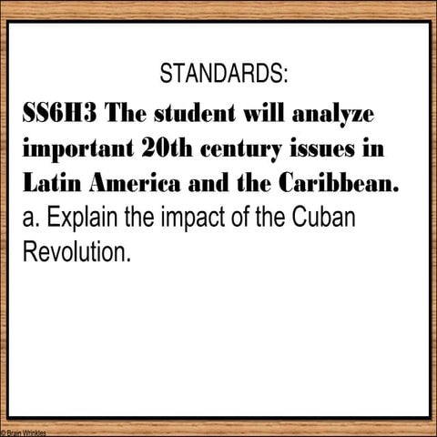 Cuban revolution 1 | PPT | Free Download