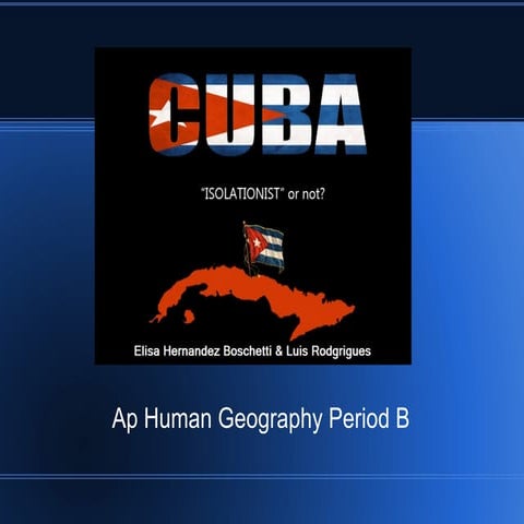 Cubappt | PPT | Civic affairs | Politics