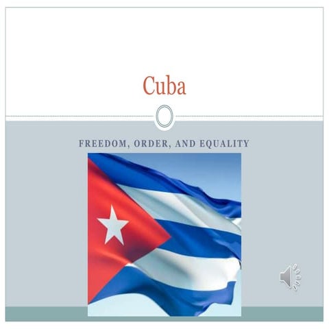 Cuba presentation Practice | PPTX | Politics