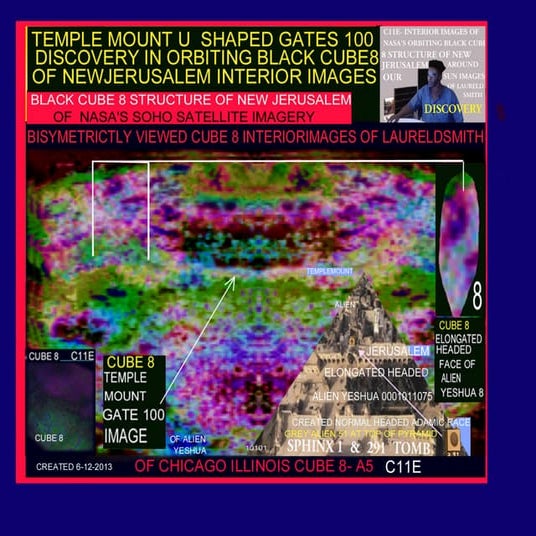 Cube 8 a5 c11e-nasa's soho satellite image of jerusalem's black cube ...