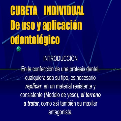 Cubeta Individual Ppt