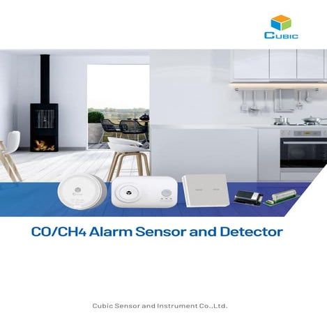 Cubic CO, CH4 Alarm Sensor and Detector | PDF
