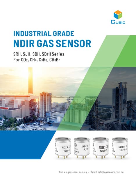 Cubic A2L and A3 Refrigerant Gas Sensor | PDF