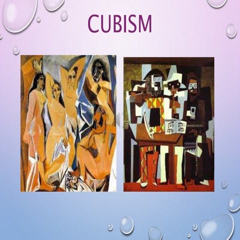 Cubism 101 | PPTX | Painting | Arts and Crafts