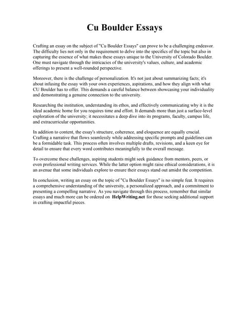 Purdue Essay Example | PDF