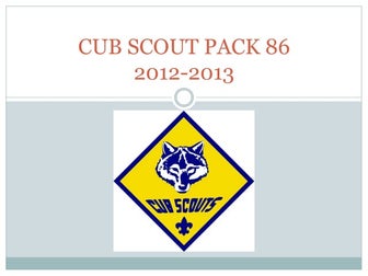 Welcome To Cub Scouts! | PPT