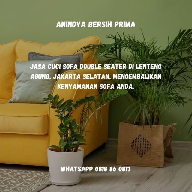 Cuci Sofa Double Seater Lenteng Agung Jakarta Selatan.PDF
