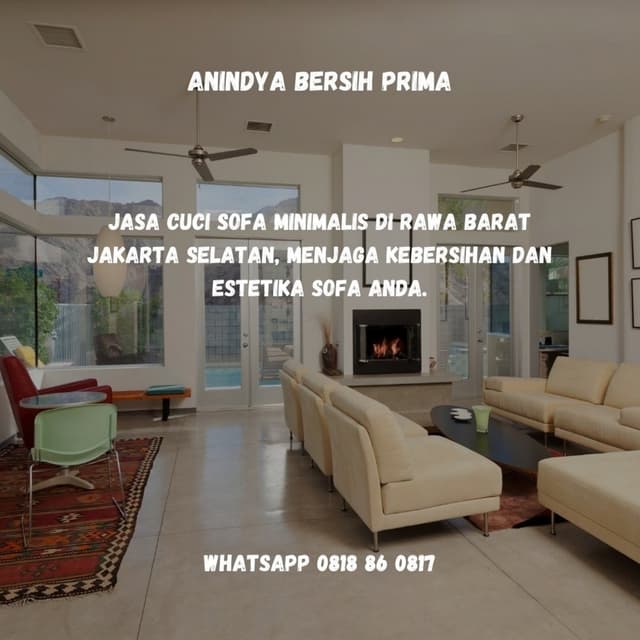 Cuci Sofa Minimalis di daerah Rawa Barat Jakarta Selatan | PDF