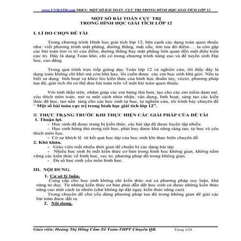 chuyen de khong gian 3 chieu :Cuc tri oxyz 1.pdf