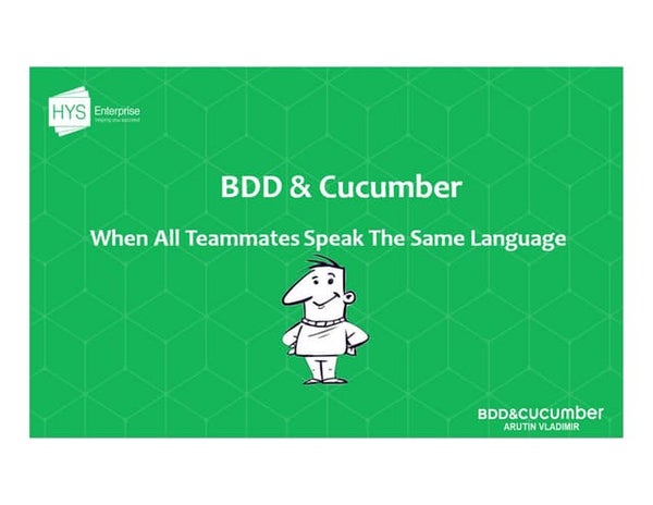Test Automation Framework Using Cucumber Bdd Overview Part 1