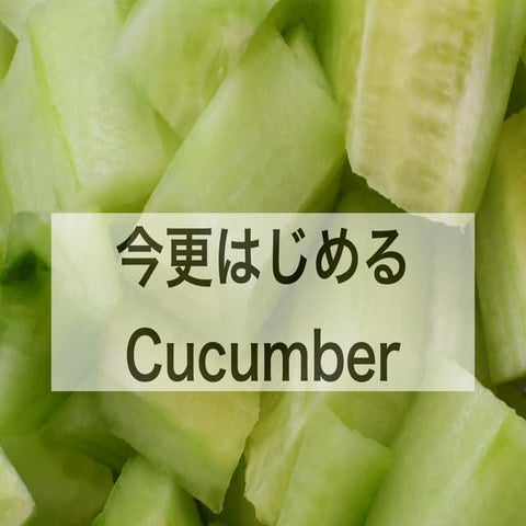 今更はじめるCucumber | PDF | Programming Languages | Computing
