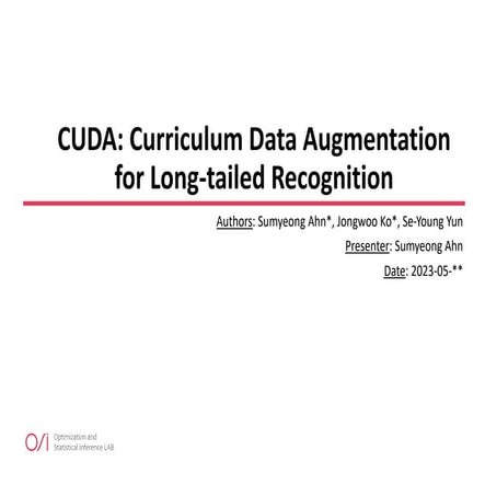 Long tailed-learning | PPTX