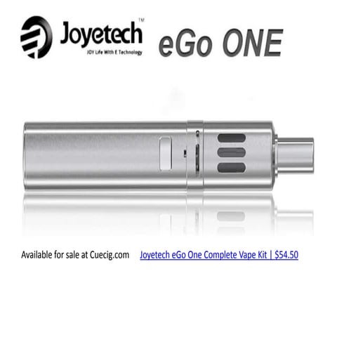 Joyetech Ego One User Guide Product Overview 2015 | PPTX