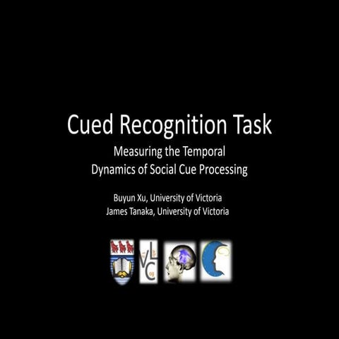 Cued recognition task i slc-buyun xu | PPT