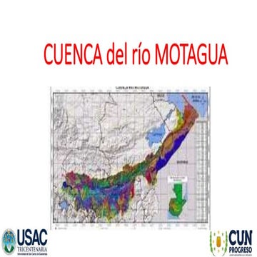 Cuenca del motagua | PPTX