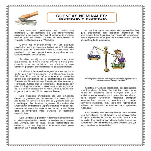Cuentas nominales ingresos_y_egresos | PDF