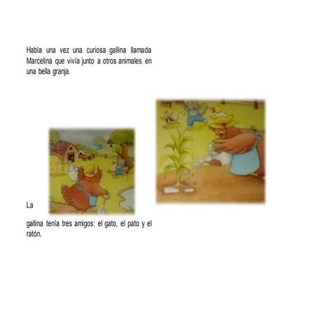 La gallina y sus tres amigos | DOCX | Birds | Pets
