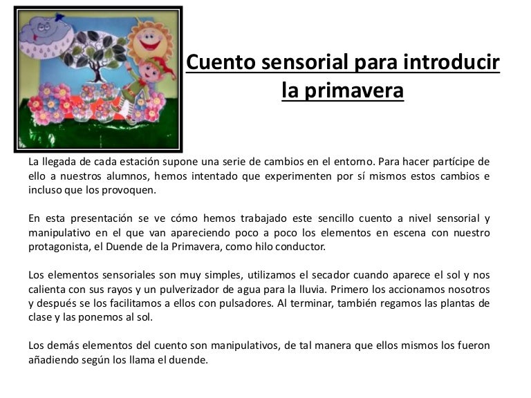 Cuento de la primavera