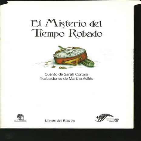 CUENTO EL MISTERIO DEL TIEMPO ROBADO | PDF