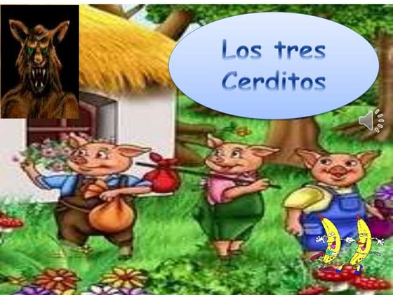 Cuento Los tres cerditos y el lobo feroz | PPT