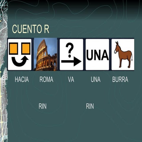 CUENTO LETRA RR CON PICTOGRAMAS | PPT