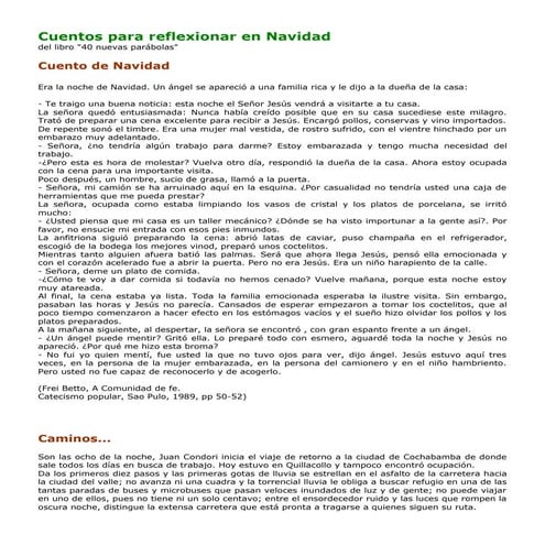 Cuentos de navidad | DOC