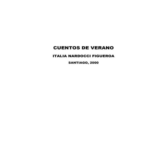 Cuentos de verano | DOC