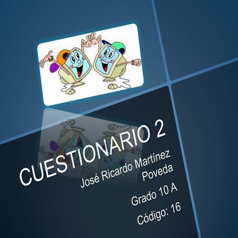 Cuestionario #2 | PPTX