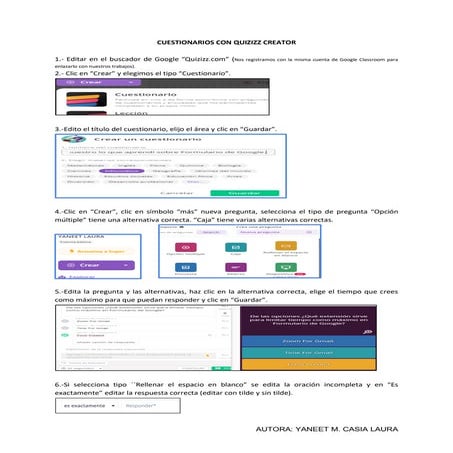 Cuestionario con quizizz | PDF | Technology & Computing