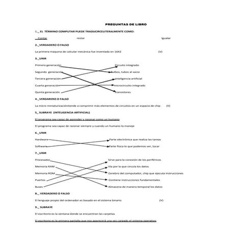 Examen quinto quinta evaluacion | DOCX