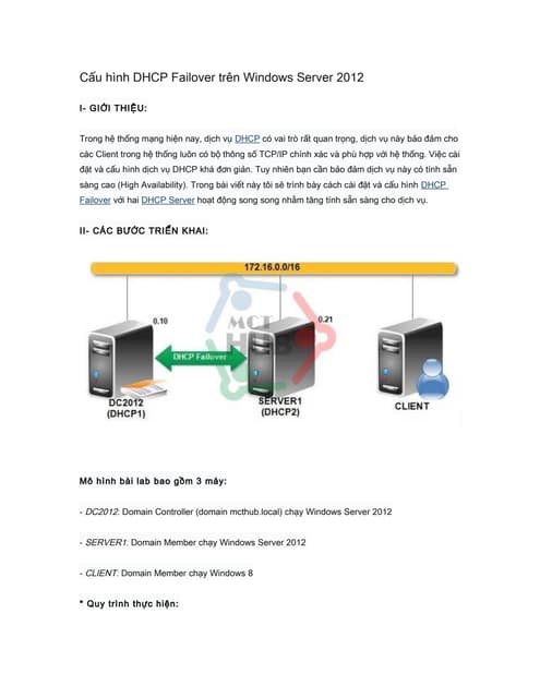 Ha domain controller_xuong_client | PDF