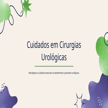 Cuidados em Cirurgias Uroló gicas.pptx