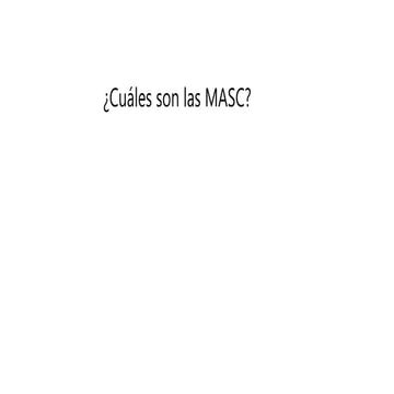 Cuáles son los masc | PPTX