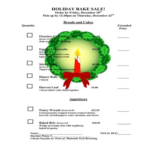 Brunch menu by Victoria Horne utilizing InDesign Software | PDF