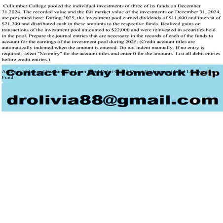 Cullumber College pooled the individual investments of three of its f.pdf