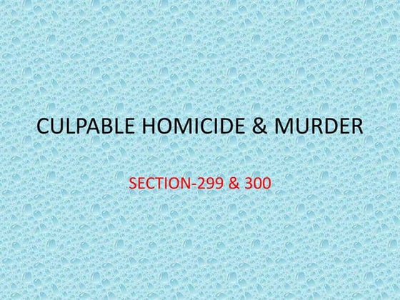 Murder 2011 12 | PPTX | Death, Injury, or Military Conflict | Sensitive ...