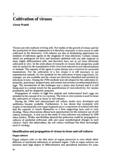 virus culturing and prions | PDF
