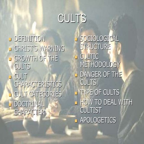 Cults 101default | PPTX