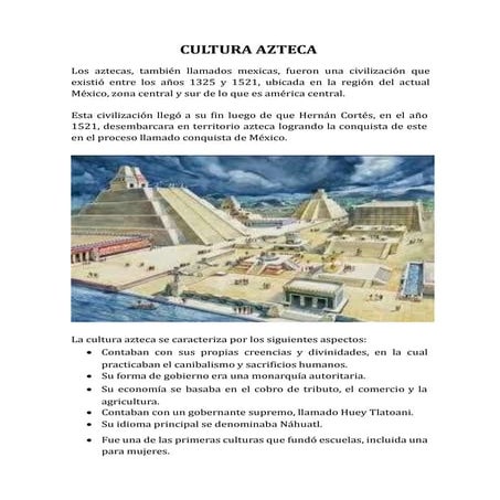Historia De La Cultura Azteca Revelan La Causa Del Exterminio De Los