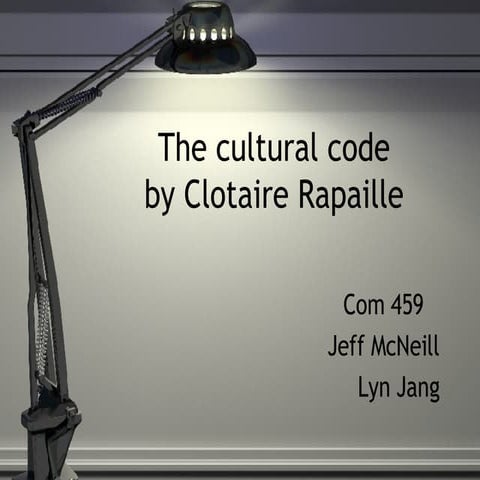 Cultural Code | PPT